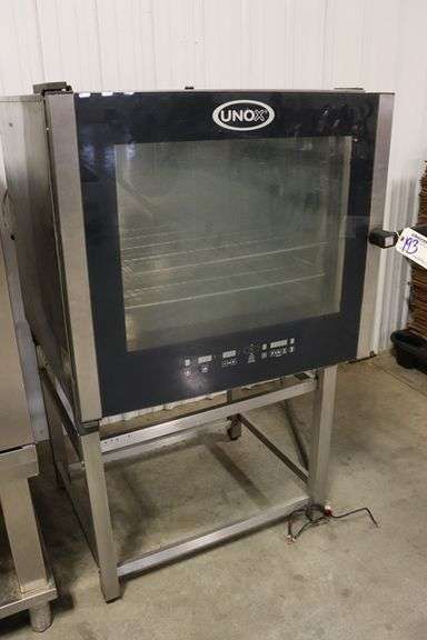 UNOX XAV605P-208 combi therm electric steamer oven with matching ...