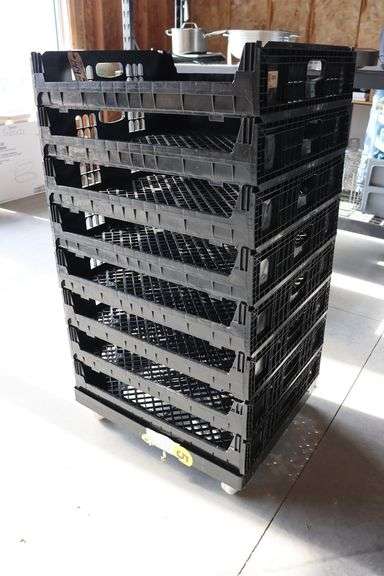 Portable bread rack - Backes Commercial Auctioneers