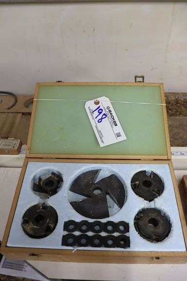 Freud EC-900 carbide shaper cutter kit - Backes Commercial Auctioneers