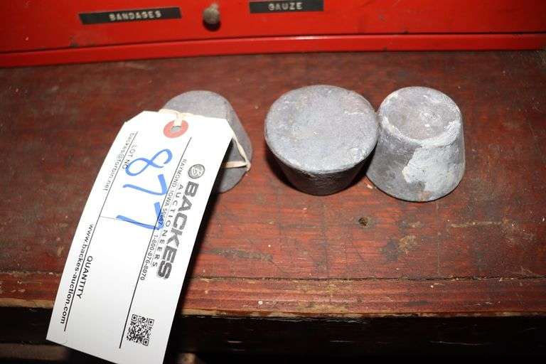 All to go - 3 weights - Backes Commercial Auctioneers