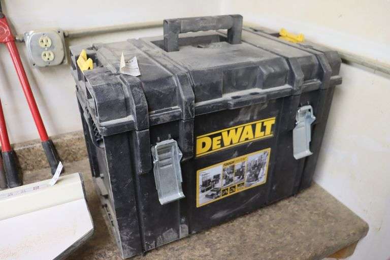 DeWalt DS400 tough system portable tool box - Backes Commercial Auctioneers