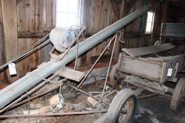 Sears model 938.116 approximately 6" x 20 ft electric transfer auger ...