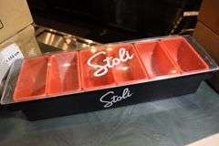Times 2 - Gingers & Stoli bar condiment rails - Backes Commercial ...