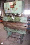 Chicago Dries & Krump 48" model 135 press brake - 230/240 volt, 3 phase ...