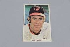 Jim Palmer autographed photo - Backes Commercial Auctioneers