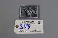 Bo Jackson 1990 Score ICONIC black & white card with shoulder pads ...