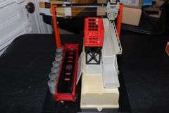 Lionel No. 345 culvert pipe loader with car & pipe - Backes Commercial ...