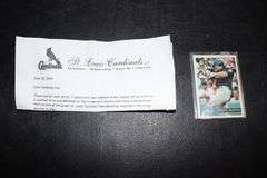 Set - 3 Mark McGuire baseball collector plates with bats, ball, & plate ...