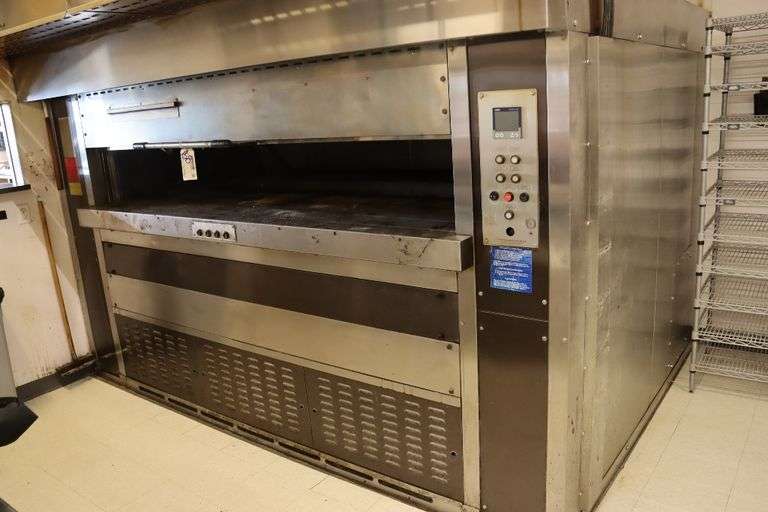 LC Bakery gas rotating rack oven with Dial Tron 104 digital controls ...
