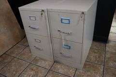 Times 2 - 2 drawer filing cabinets with keys - Backes Commercial ...