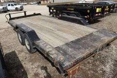 2012 Road Clipper 16' flat bend trailer w/ 2' B-Tail, ramps, 10,000 ...