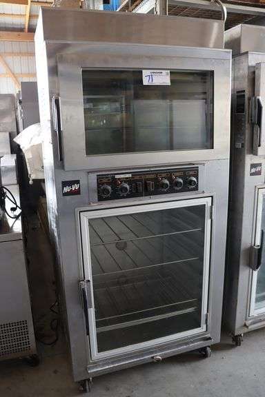 Nu-Vu QB-3/9 combination proofer/oven - 208 volt, 3 phase electric ...