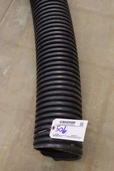 6" x 30' non-perforated tile - Backes Commercial Auctioneers