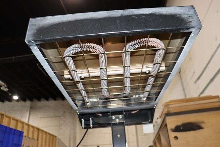 16" x 24" portable electric drying light - 120 volt - Backes Commercial ...