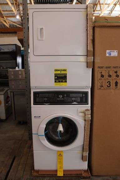 NEW Speed Queen commercial SF7003WE stacked washer/dryer - electric ...