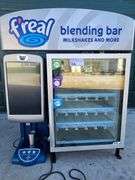 F'Real blending bar with Minus Forty countertop freezer and touchscreen ...