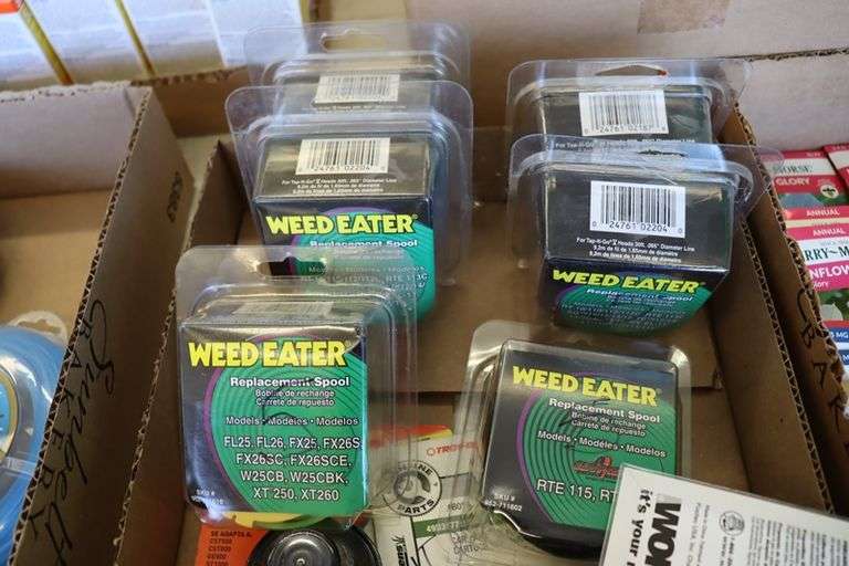 Box to go - Weed wacker spools, bump knobs, & more - Backes Commercial ...