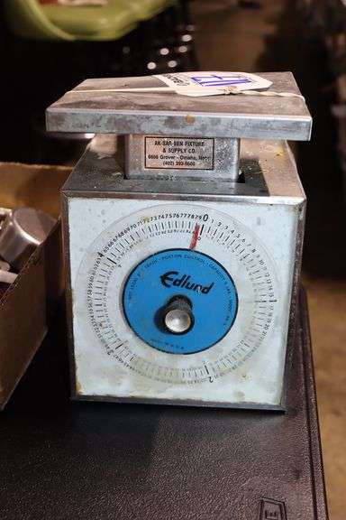 Edlund 5 lb. scale - Backes Commercial Auctioneers