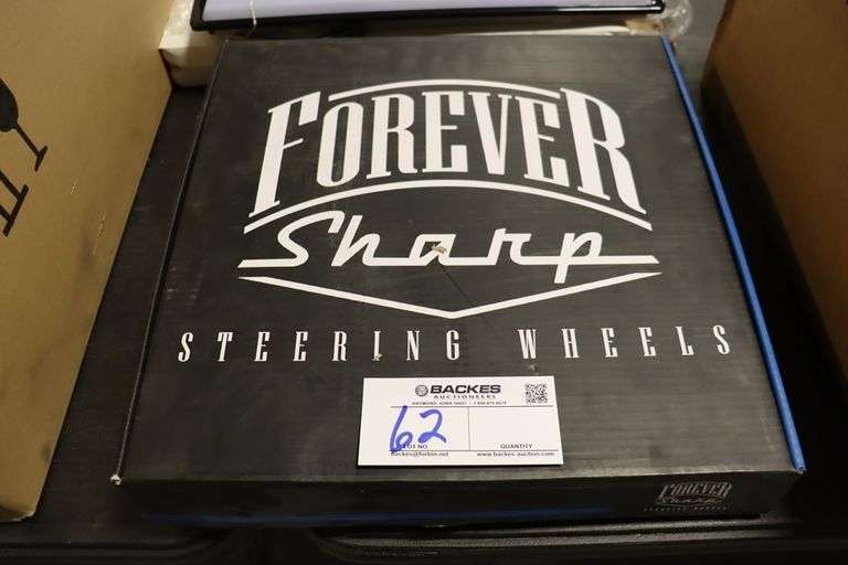 Forever sharp steering wheel - Backes Commercial Auctioneers