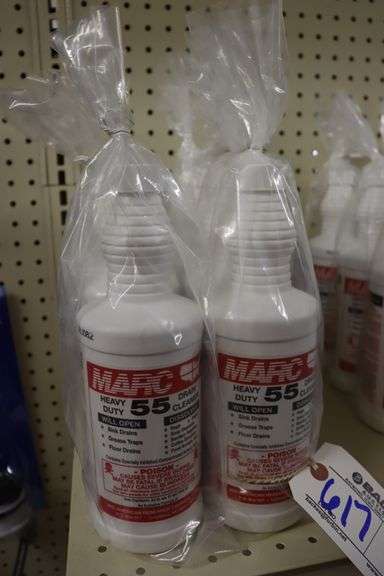 Times 8 - Marc 55 heavy duty drain cleaner - 32 oz. bottles - Backes ...