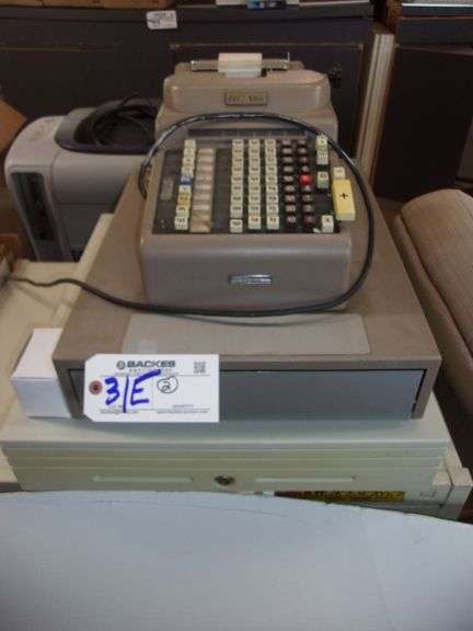 RC Allen Cash Register and electric cash drawer, no key - Backes ...
