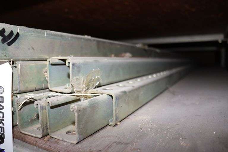 Times 20 - 10' sticks of Unistrut - Backes Commercial Auctioneers