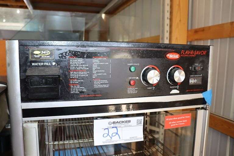 Hatco FSDT-2X counter top heated sandwich display cabinet - Backes ...