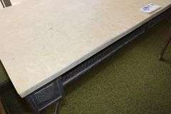 24" x 60" heavy duty display decorative table - Backes Commercial ...