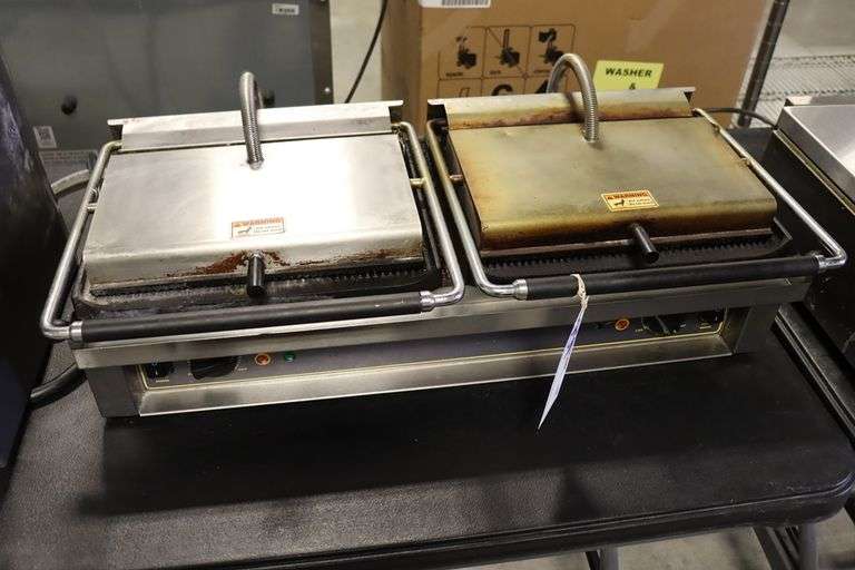 Sodir Diablo counter top electric dual panini grill - 208/240 volt - 1 ...