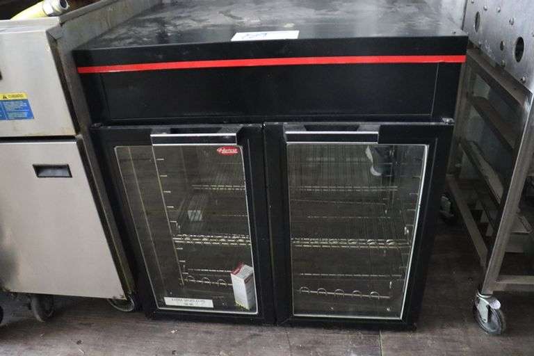 Hatco counter top 4 door pass through heated sandwich display cabinet ...