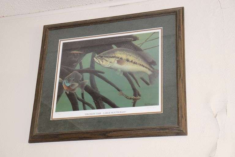 Pair to go - Framed fish prints - Backes Commercial Auctioneers