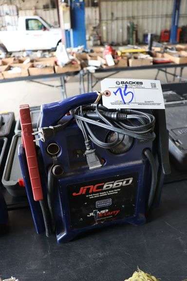 Performer Technologies JNC660 battery jump starter - Backes Commercial ...