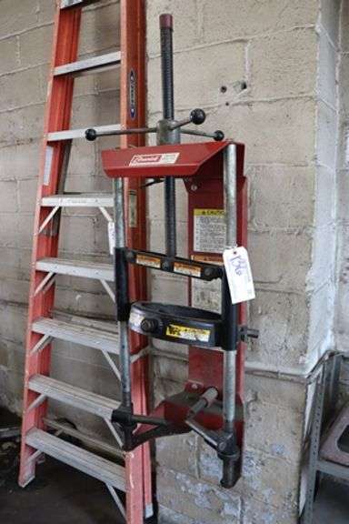 Branick model 7200 wall mount strut spring compressor - Backes ...