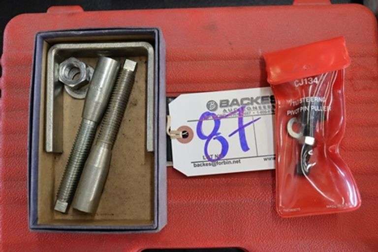 Snap-On tilt steering pivot pin puller - Backes Commercial Auctioneers