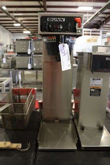 Bunn TWF iced tea brewer - no satellite - Backes Commercial Auctioneers