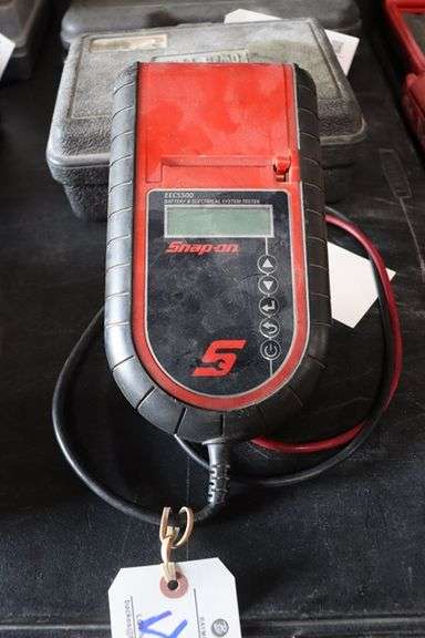 Snap On EECS500 battery & electrical system tester - Backes Commercial ...