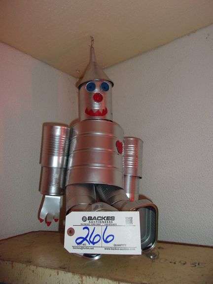 Tin Can Man - Backes Commercial Auctioneers