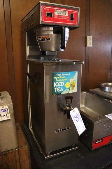 Bunn satellite iced tea brewer with satellite - Backes Commercial ...