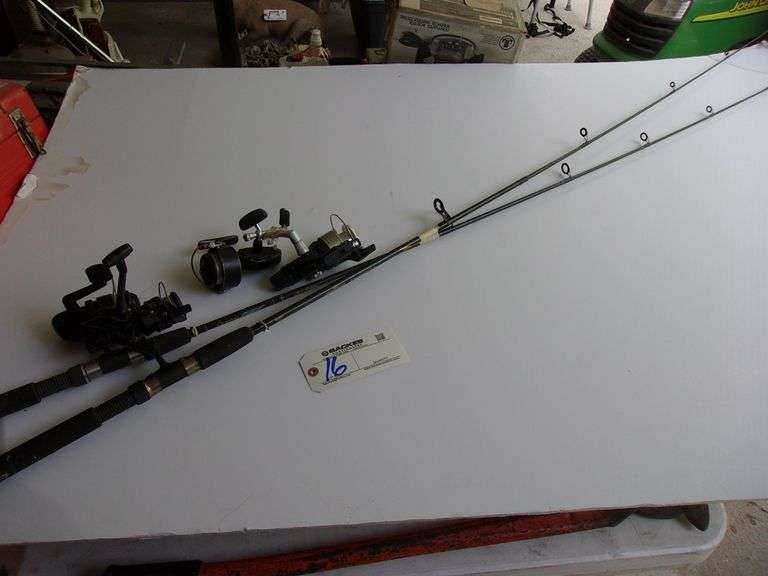 Fish rods and reels - Backes Commercial Auctioneers