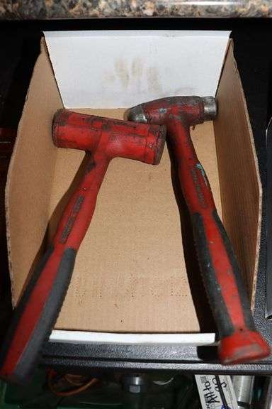 Set of 3 - Snap on hammers - Backes Commercial Auctioneers