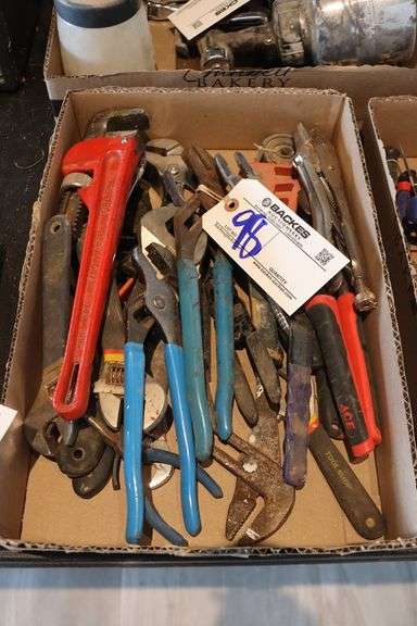 Box to go - Pipe wrench, channel locks, & more - Backes Commercial ...