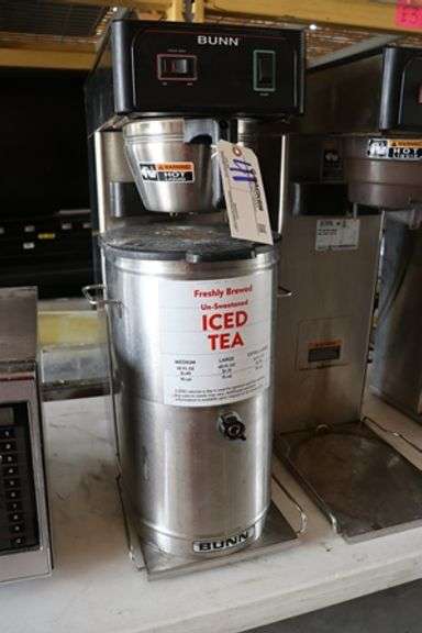 Bunn TB3Q iced tea brewer with stainless satellite - Backes Commercial ...