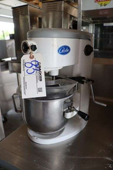 Globe SP5 countertop mixer with stainless bowl - no attachments ...