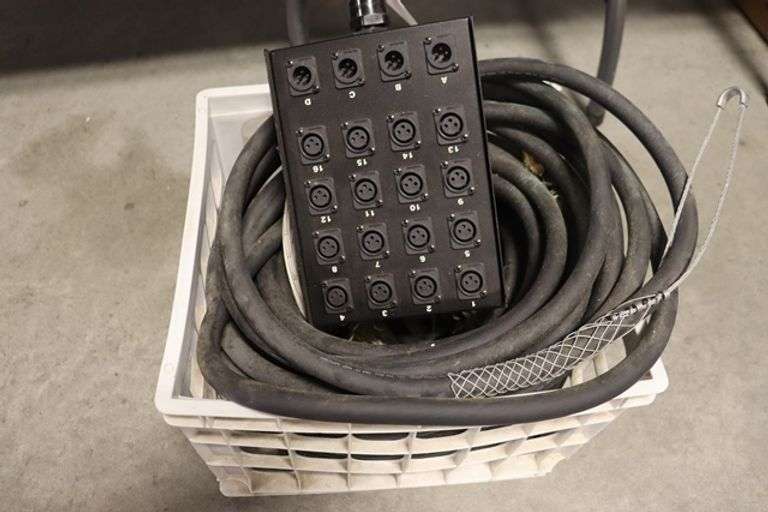Horizon stage series DMX control box approx. 50' cable - Backes ...