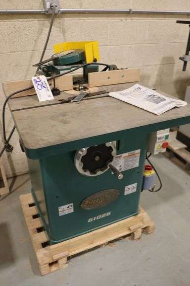 Grizzly Industrial G1026 shaper - 3 HP, 240 volt, 1 phase - Backes ...