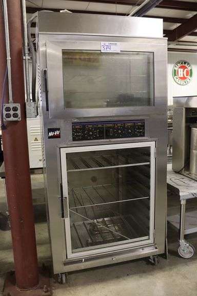 Nu-Vu OB-3/9 portable combination oven/proofer - 208 volt, 3 phase ...
