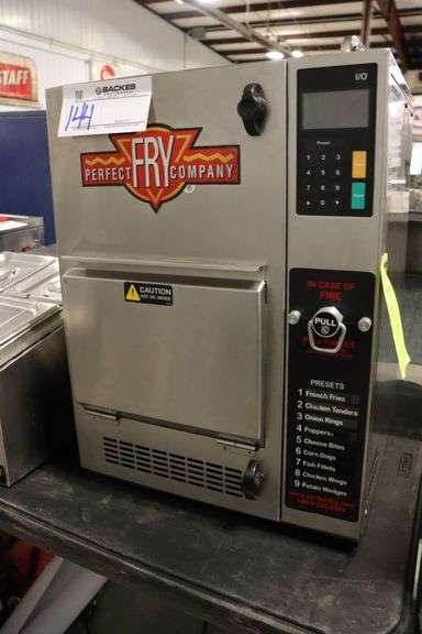 Perfect Fry model PFC187 countertop auto fry machine with fire ...