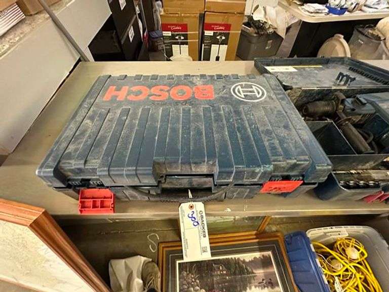Bosch 11240 SDS hammer drill with case - Backes Commercial Auctioneers