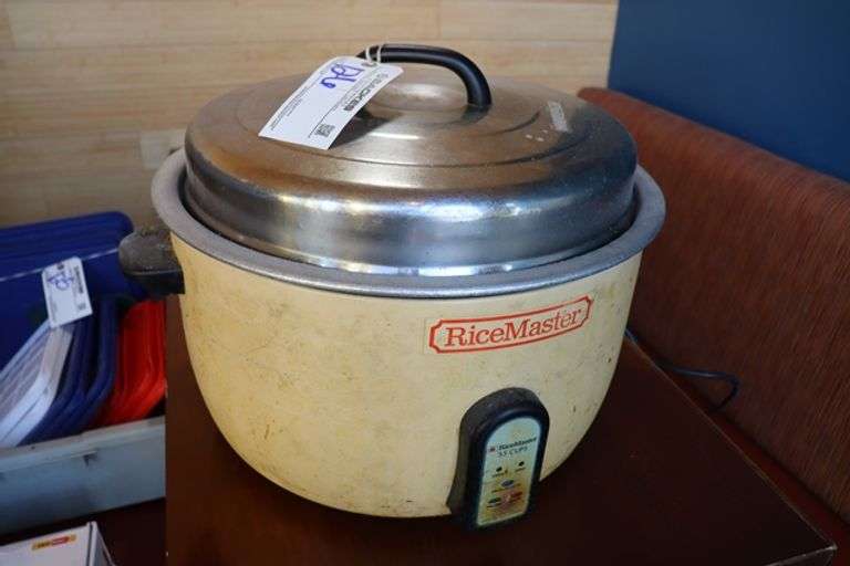 Rice Master rice cooker - Backes Commercial Auctioneers