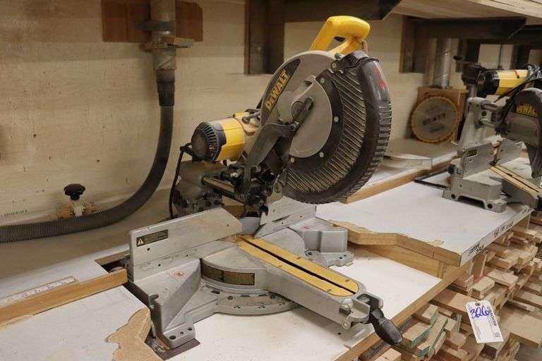 DeWalt DW718 sliding 12" double bevel miter saw - Backes Commercial ...